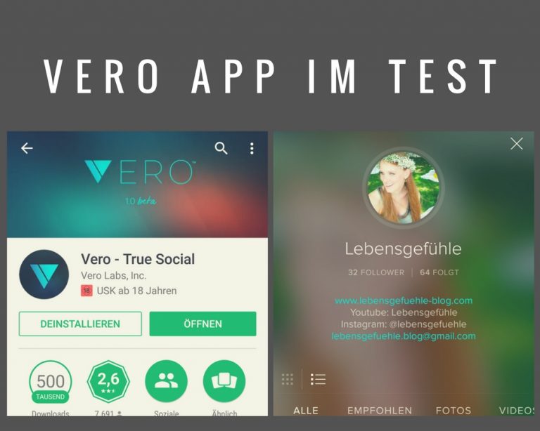 Vero App – Hype oder Instagram Konkurrenz ? – Lebensgefühle
