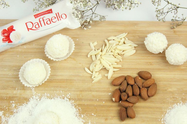 Rezept Low Carb Raffaello / gesunder Protein Snack – Lebensgefühle